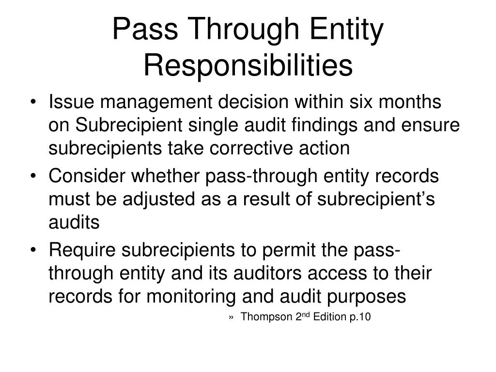 PPT - Sub-Award Risk Management: Pre-&-Post Award PowerPoint ...