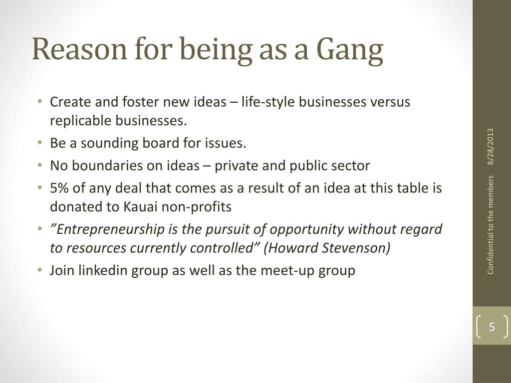 PPT - Kauai North Shore Venture Gang PowerPoint Presentation, free ...