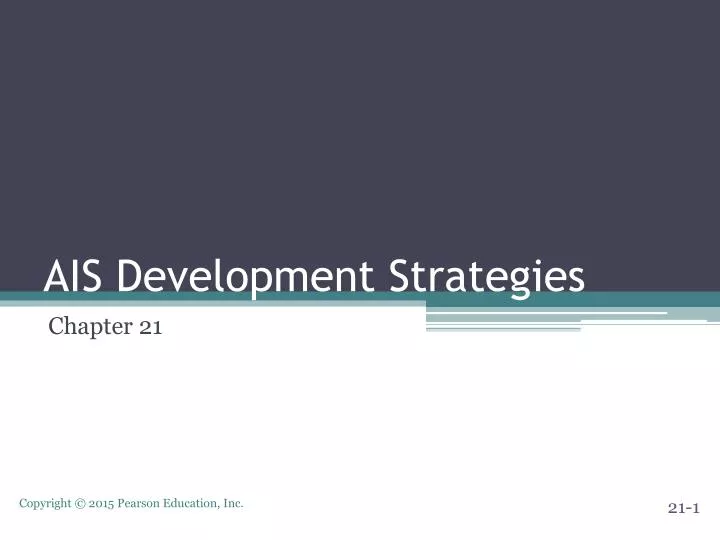 PPT - AIS Development Strategies PowerPoint Presentation, free download ...