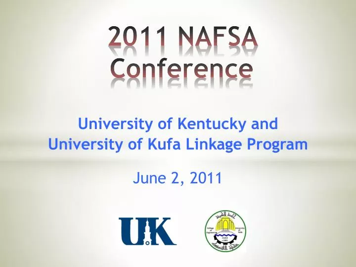 PPT - 2011 NAFSA Conference PowerPoint Presentation, free download - ID:1653264