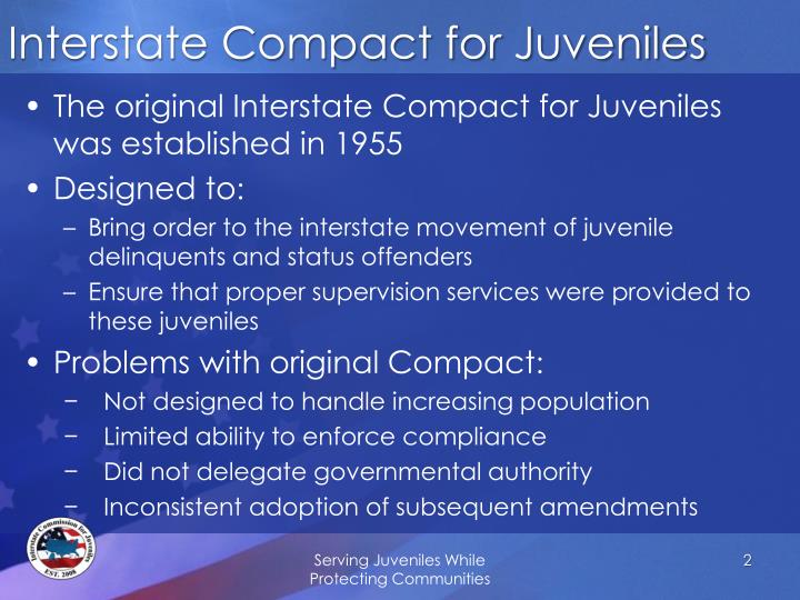 PPT - Interstate Compact for Juveniles PowerPoint Presentation - ID:1653276