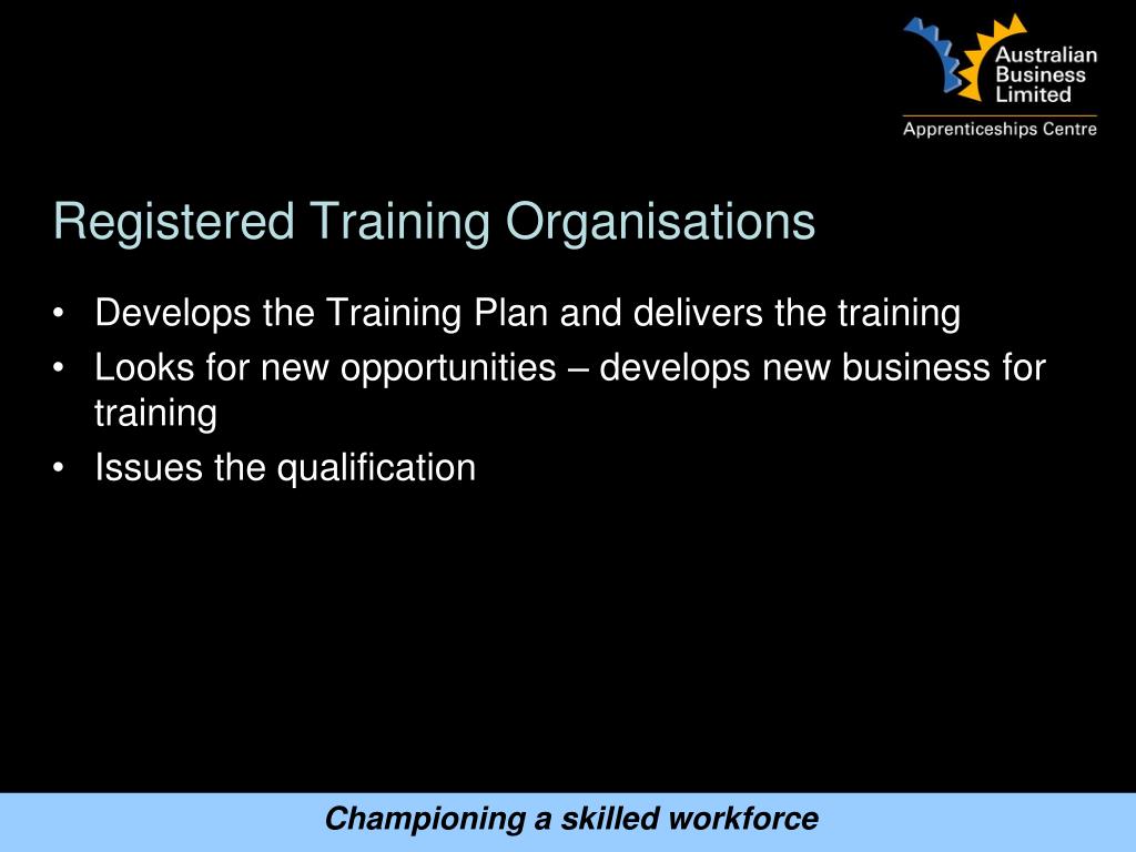 PPT - Australian Business Limited Apprenticeships Centre PowerPoint ...