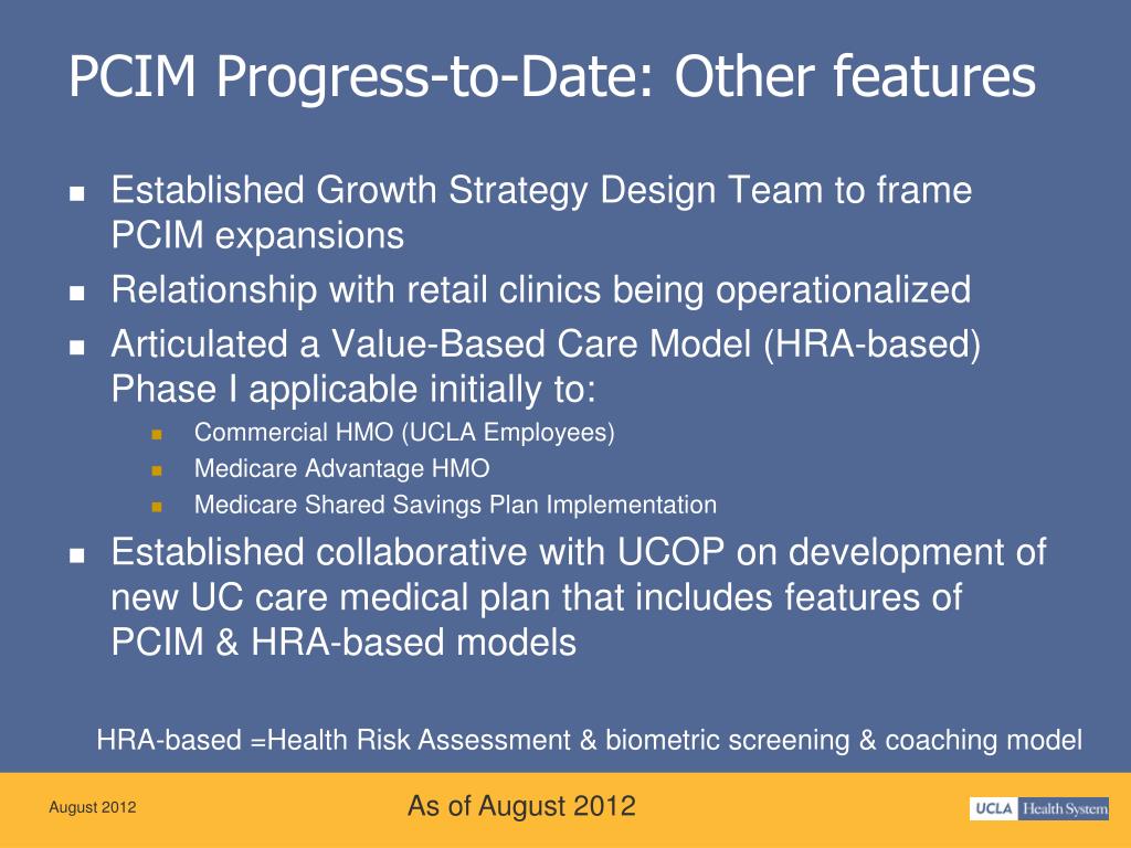 PPT - Update Primary Care Innovation Model (PCIM) Patient Centered ...