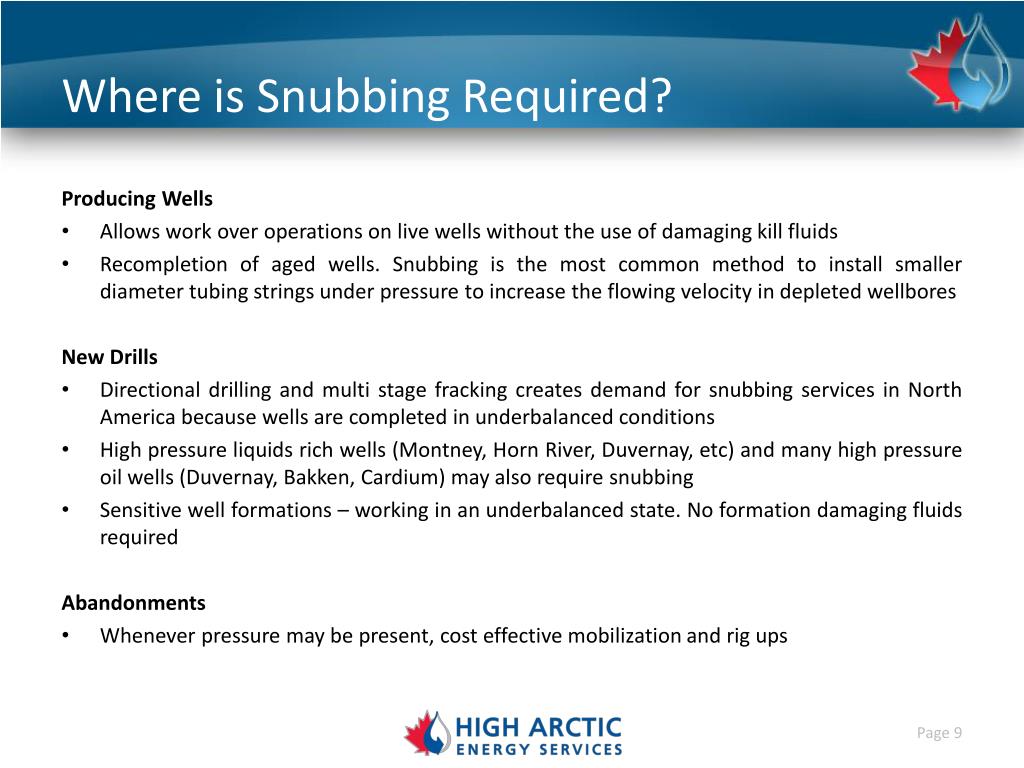 PPT - High Arctic Energy Services Corporate Presentation PowerPoint ...