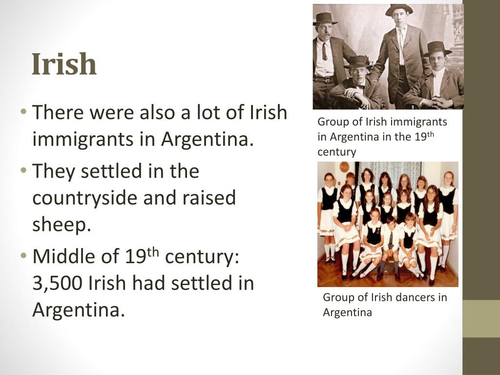 PPT - Immigration to Argentina 16 th -20 th century PowerPoint ...