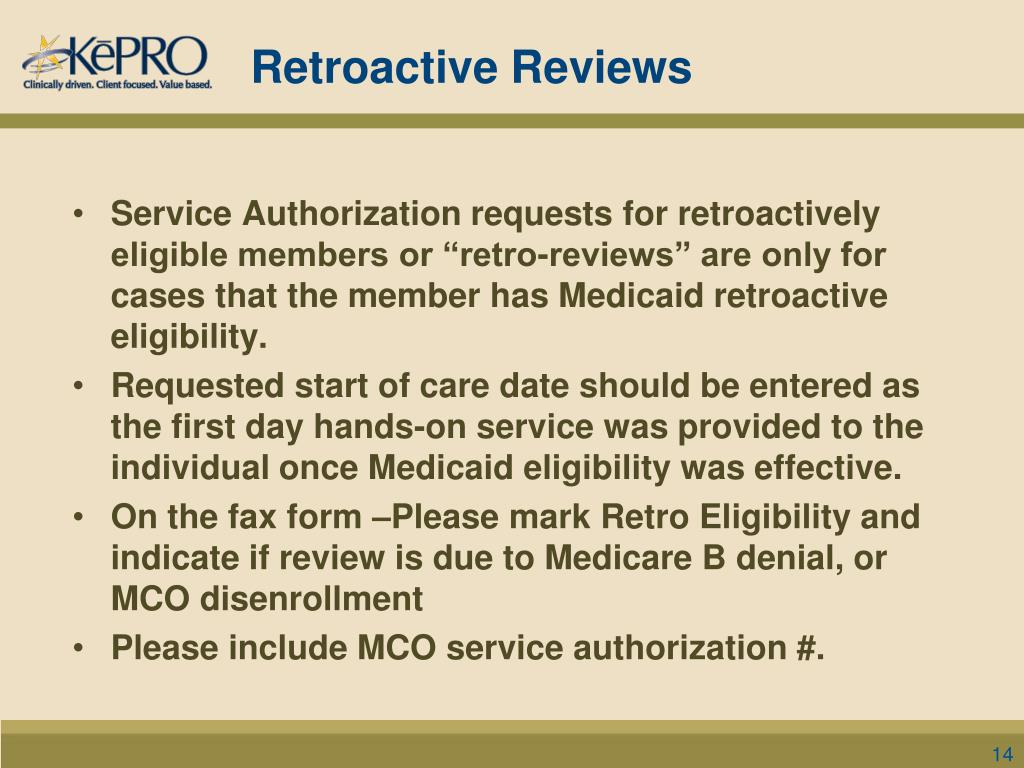 PPT - KePRO’s Service Authorization Process for Durable Medical ...