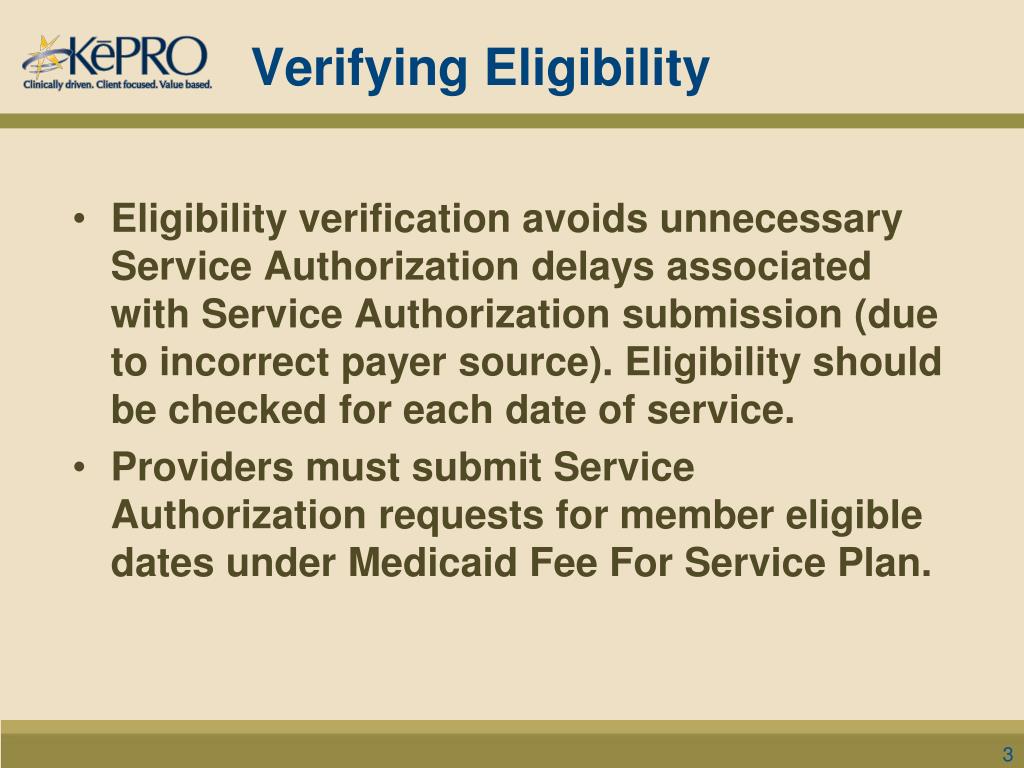 PPT - KePRO’s Service Authorization Process for Durable Medical ...