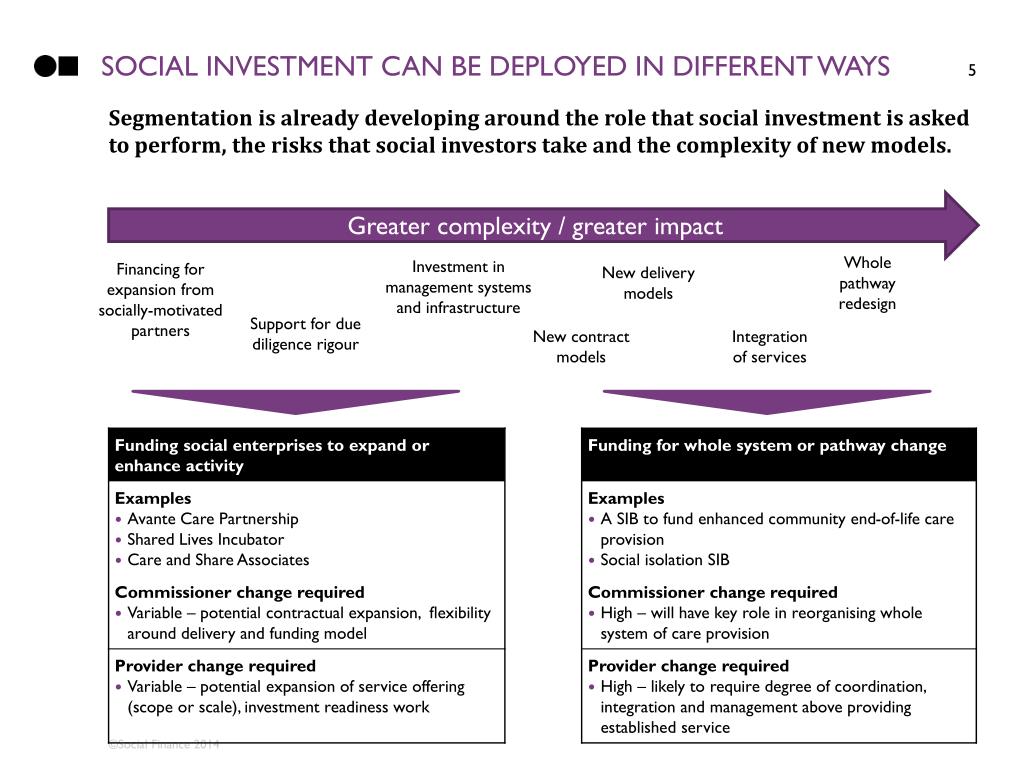 PPT - Transforming Health and Social Care through Social Investment ...