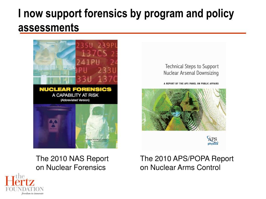 PPT - Opportunities and Requirements for Careers in Nuclear Forensics ...