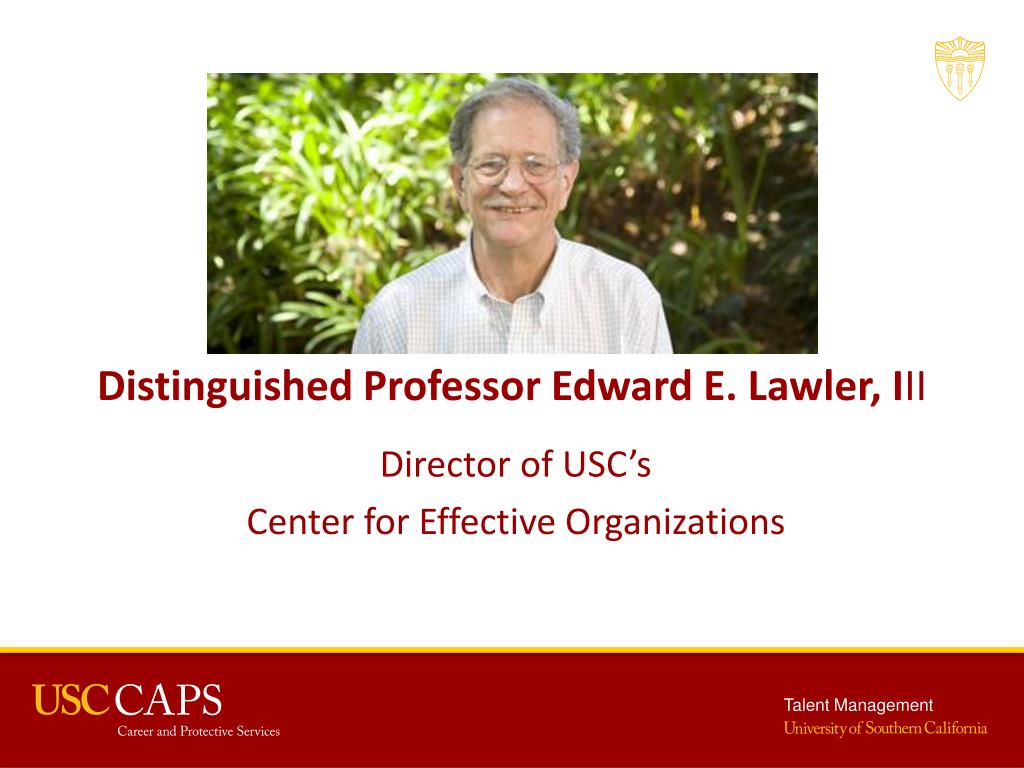 PPT - USC Talent Management Partnership Forum May 1, 2013 PowerPoint ...