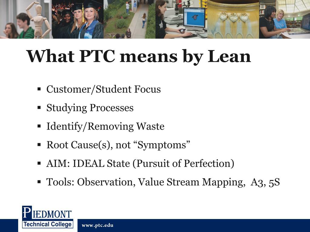 PPT - LEAN IN HIGHER EDUCATION How Lean Continues to Change The Culture ...