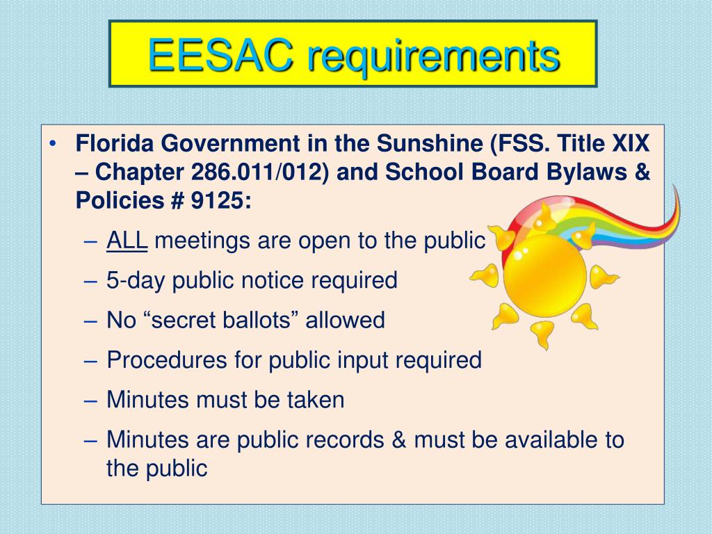 PPT - 2013-2014 EDUCATIONAL EXCELLENCE SCHOOL ADVISORY COUNCIL TRAINING ...