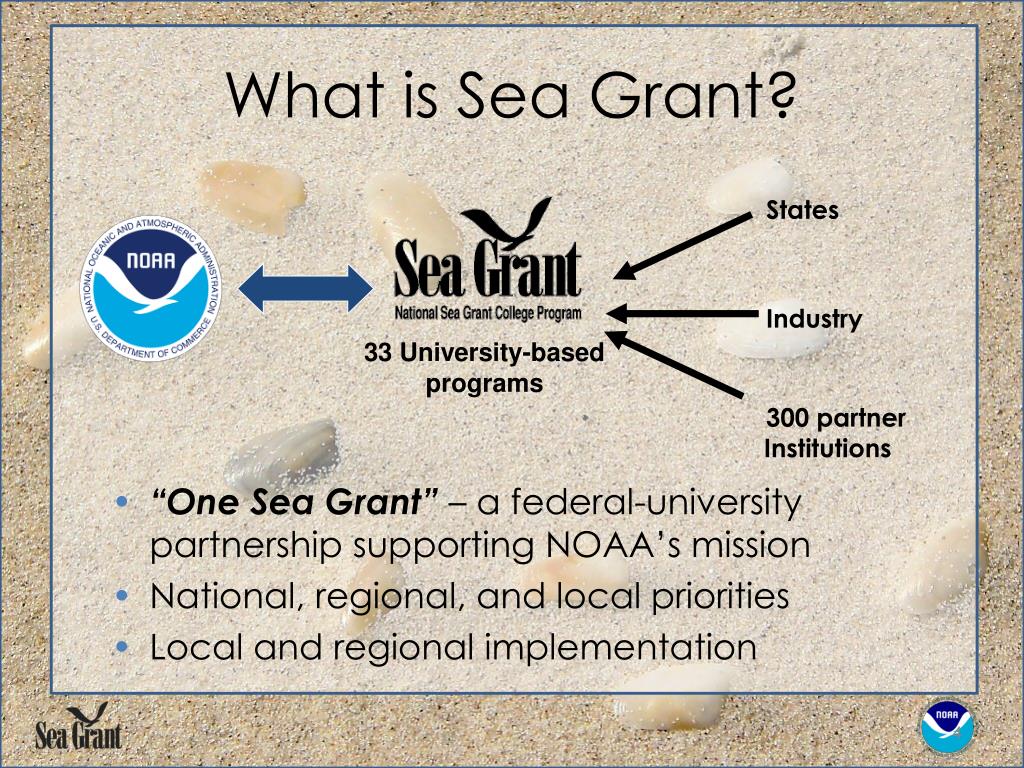 PPT - Sea Grant 101 Science Serving America’s Coasts PowerPoint ...