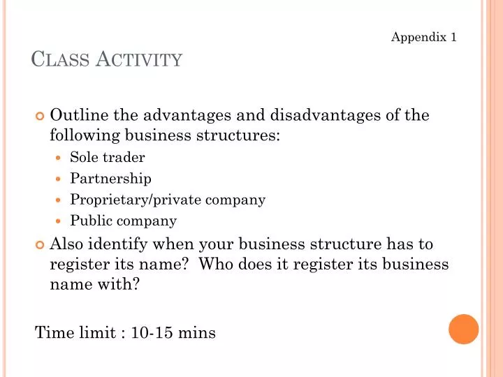 PPT - Class Activity PowerPoint Presentation, free download - ID:1655575