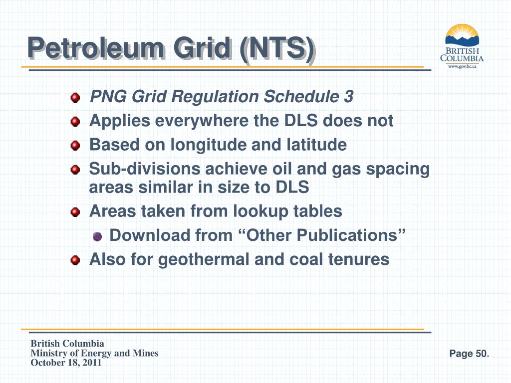 PPT - BC Petroleum and Natural Gas (PNG) Regulations Seminar ...