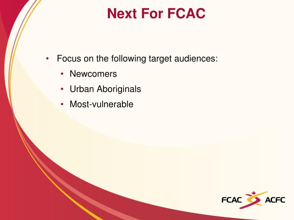PPT - Financial Consumer Agency of Canada (FCAC) PowerPoint ...
