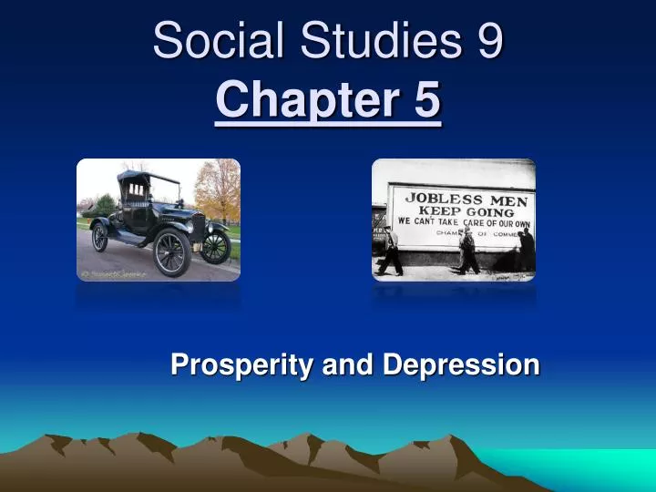 PPT - Social Studies 9 Chapter 5 PowerPoint Presentation, free download ...