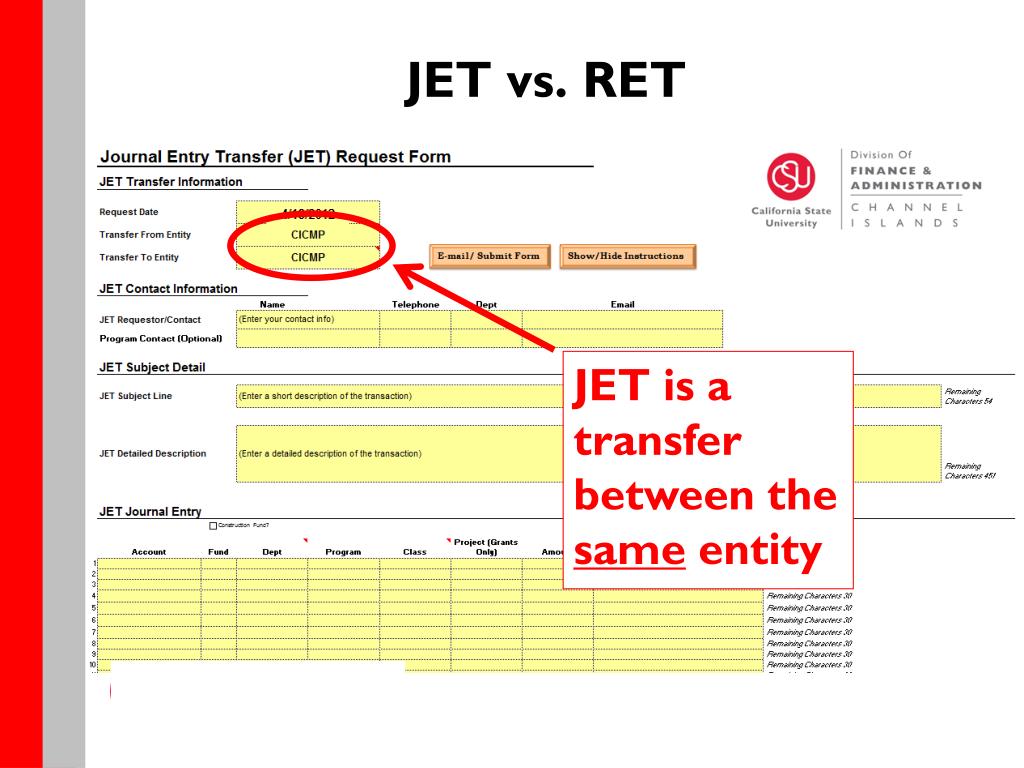 PPT - Journal Entry Transfer (JET) Training November 2013 PowerPoint ...