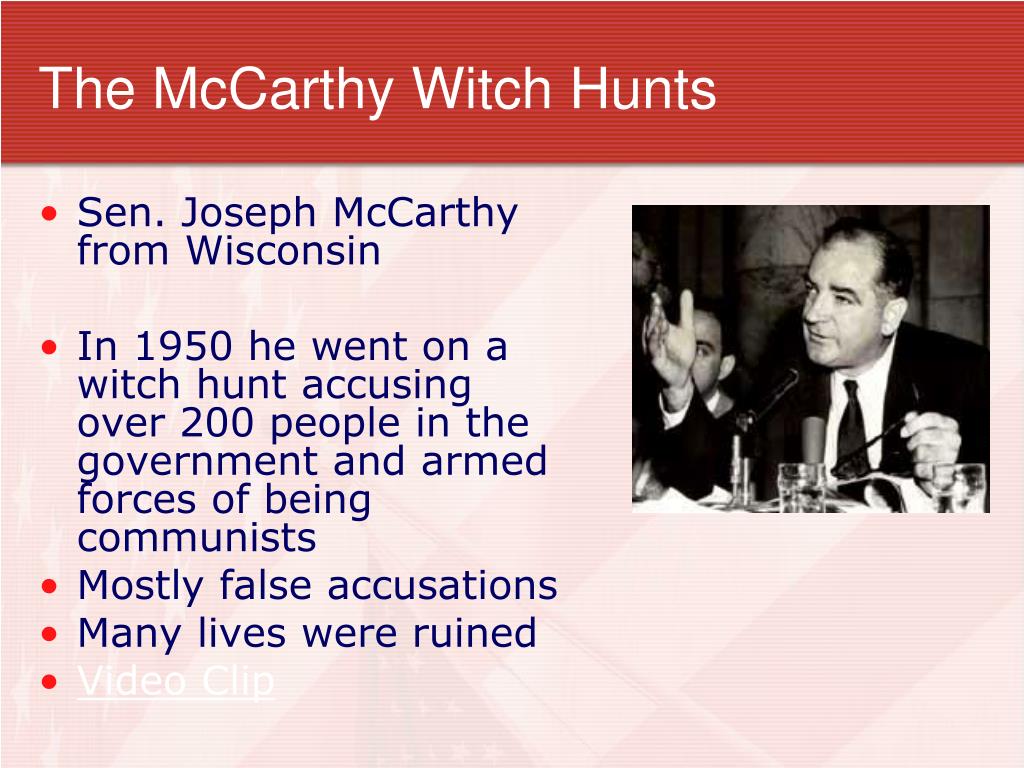 PPT - The Cold War Culture in America PowerPoint Presentation, free ...