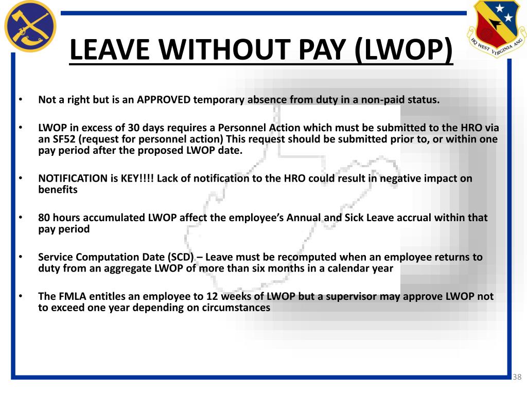 PPT - Leave Administration SGT Jennifer Campbell Employee Relations ...