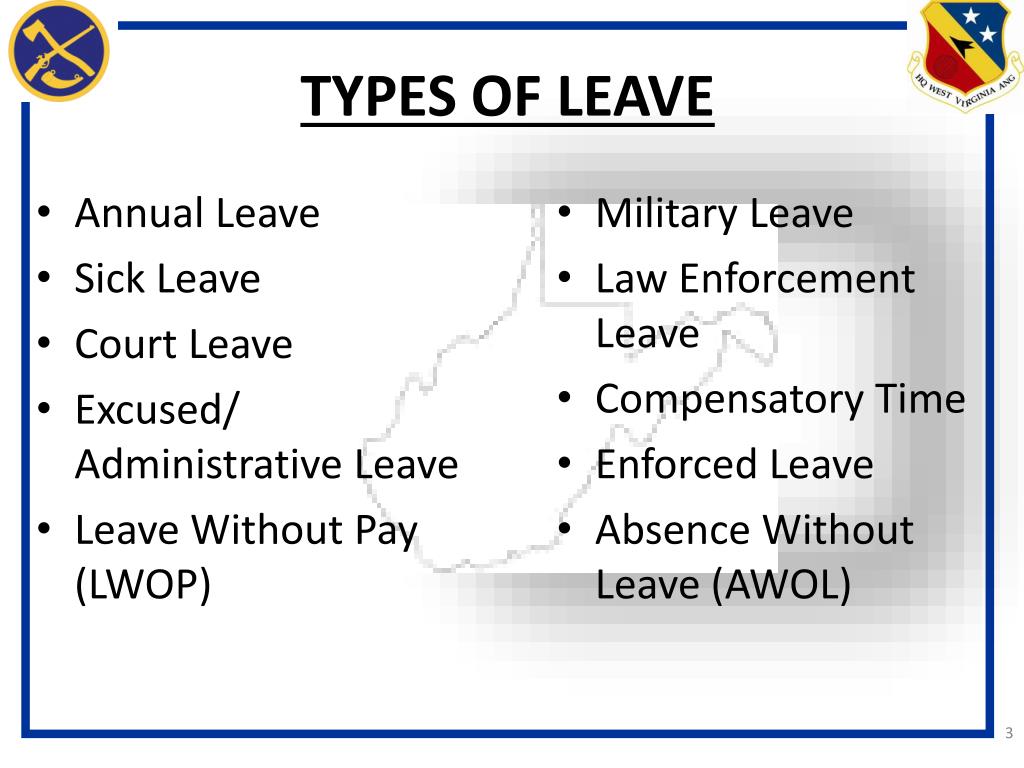 PPT - Leave Administration SGT Jennifer Campbell Employee Relations ...