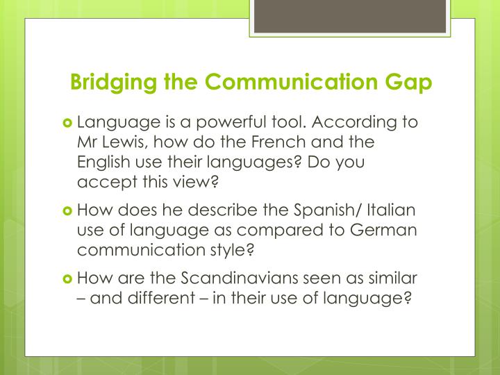 PPT - Richard Lewis: When Cultures Collide: Leading across Cultures ...