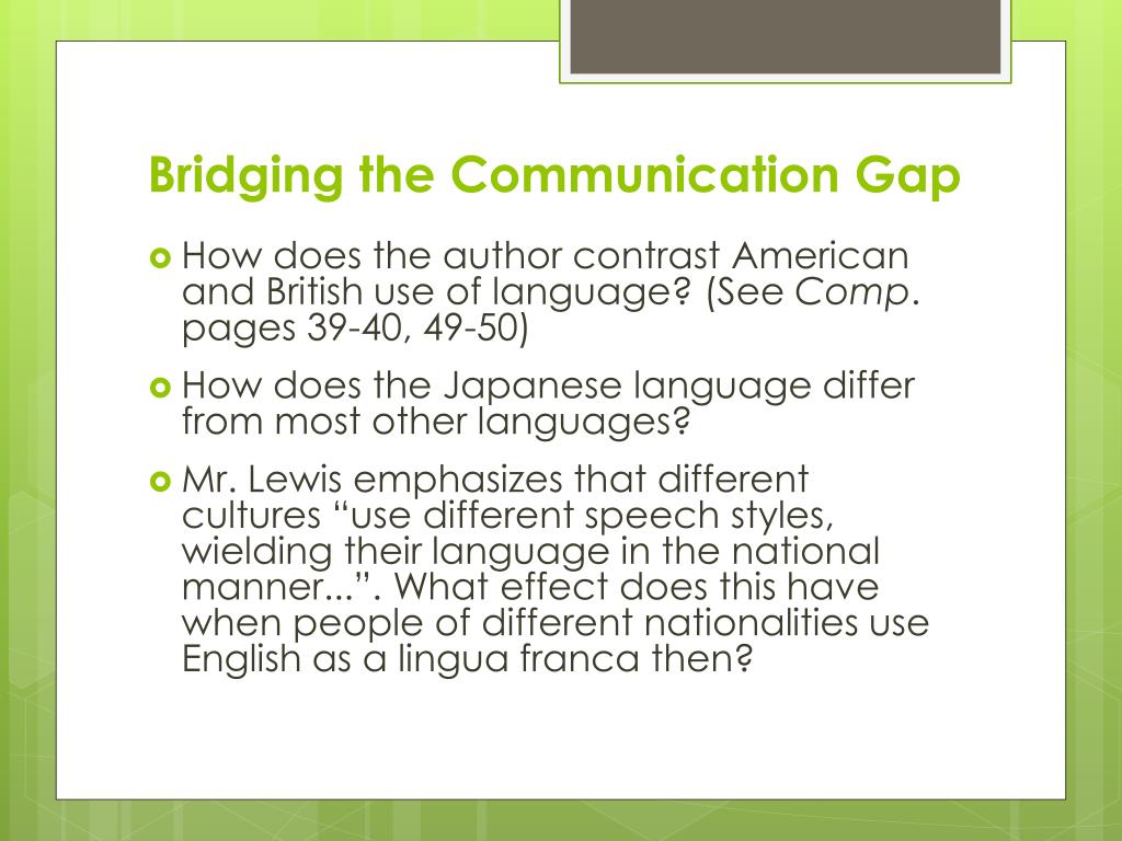 PPT - Richard Lewis: When Cultures Collide: Leading across Cultures ...