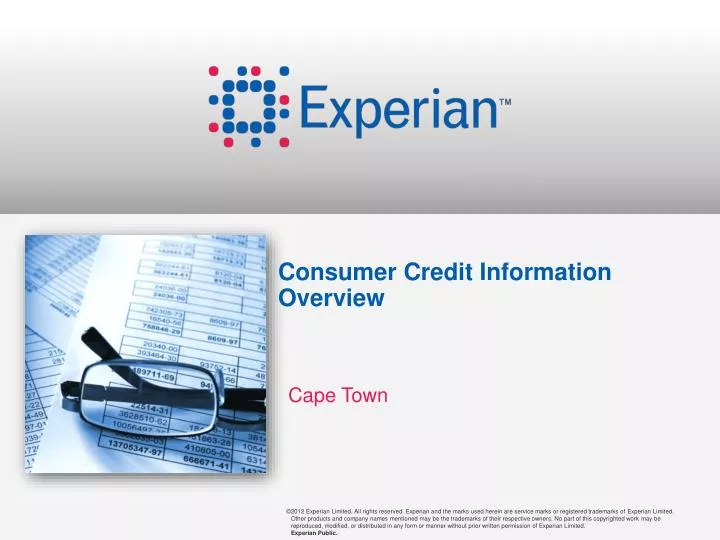 PPT - Consumer Credit Information Overview PowerPoint Presentation ...