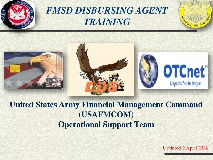 PPT - FMSD Disbursing Agent Training PowerPoint Presentation, free ...