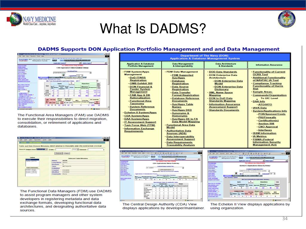 PPT - John Jett NAVMISSA, Medical FAM/DADMS DADMS Portfolio Management ...