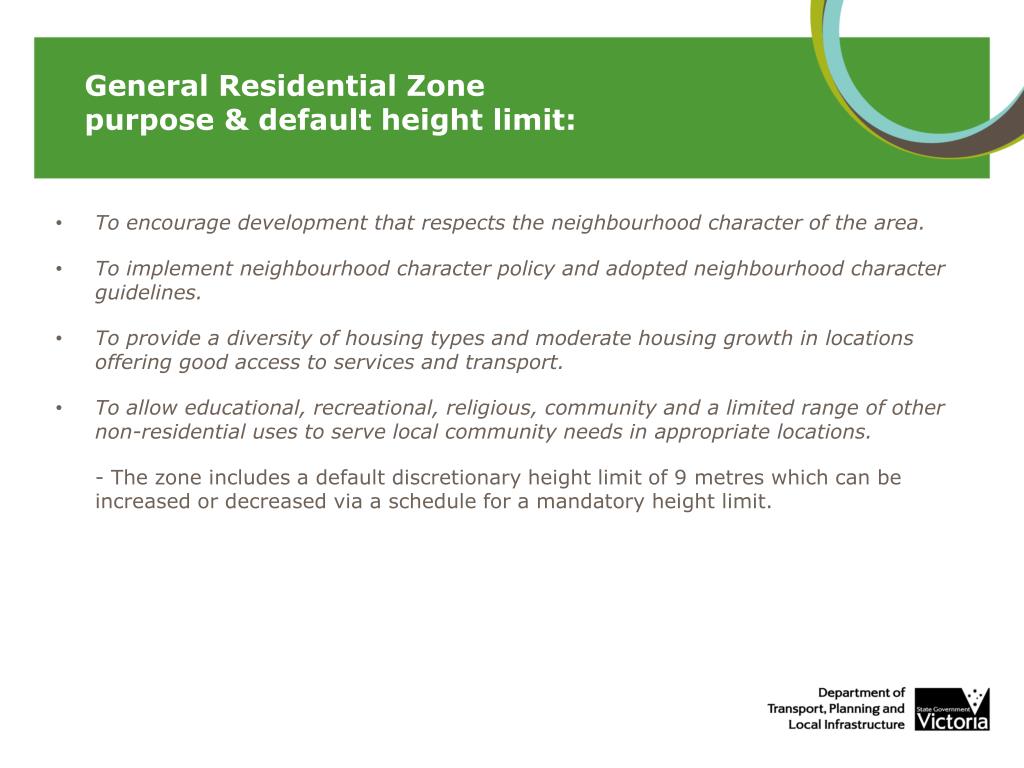 PPT - Reformed residential zones for Victoria VPELA/UDIA Seminar 13 ...