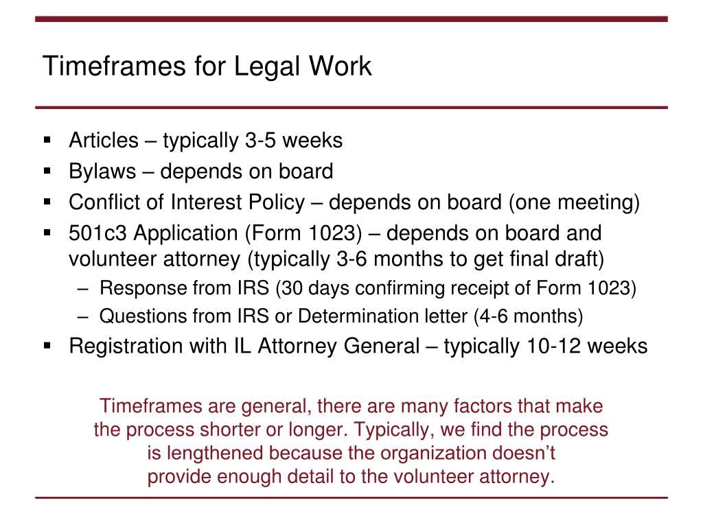 PPT - How to obtain Pro Bono Legal Services for an Emerging Nonprofit ...