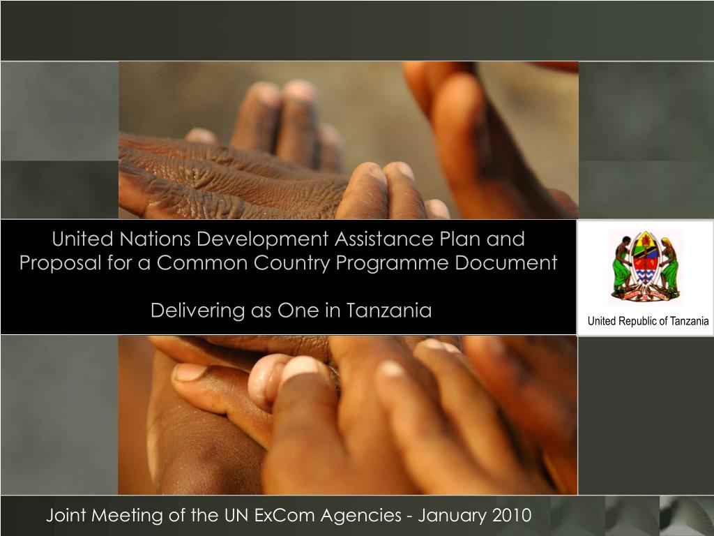 PPT - United Nations Development Assistance Plan and Proposal for a ...