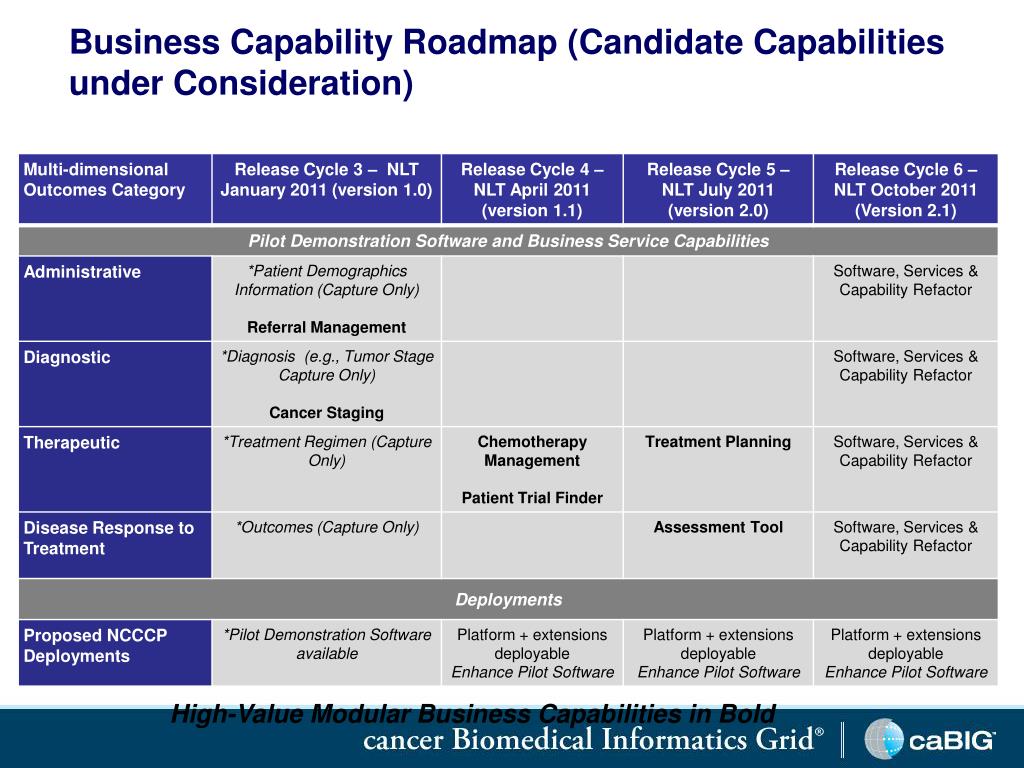 PPT - caBIG ® Clinical Information Suite Stakeholder Management (SHM ...