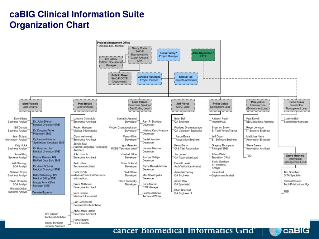 PPT - caBIG ® Clinical Information Suite Stakeholder Management (SHM ...