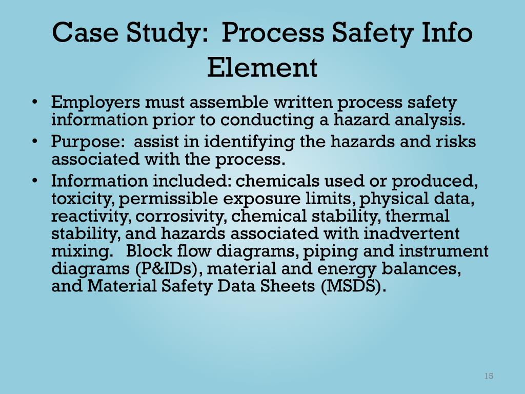 PPT - Process Safety Management ( PSM ) Risk Management Plan (RMP ...