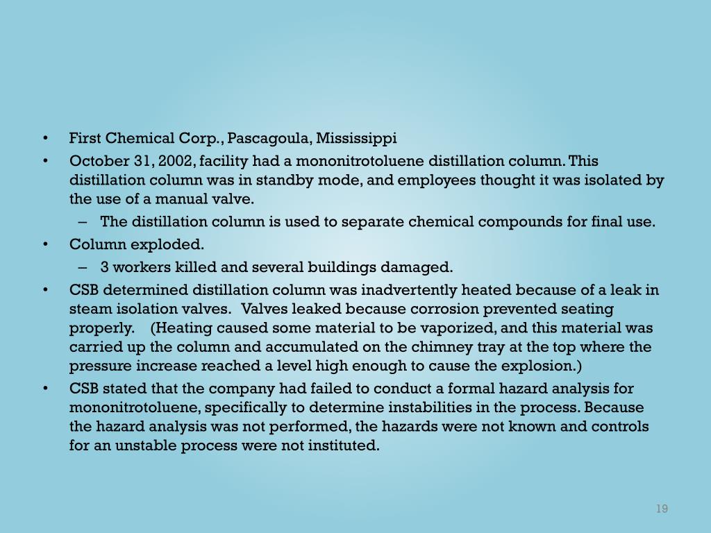 PPT - Process Safety Management ( PSM ) Risk Management Plan (RMP ...