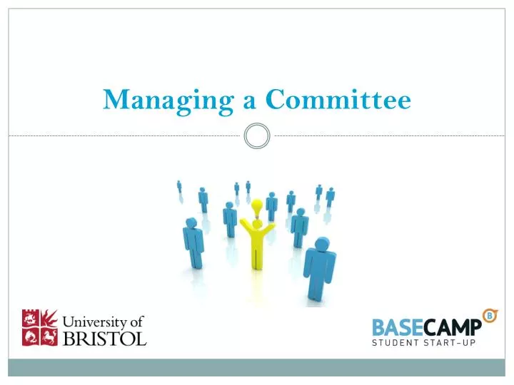 PPT - Managing a Committee PowerPoint Presentation, free download - ID ...