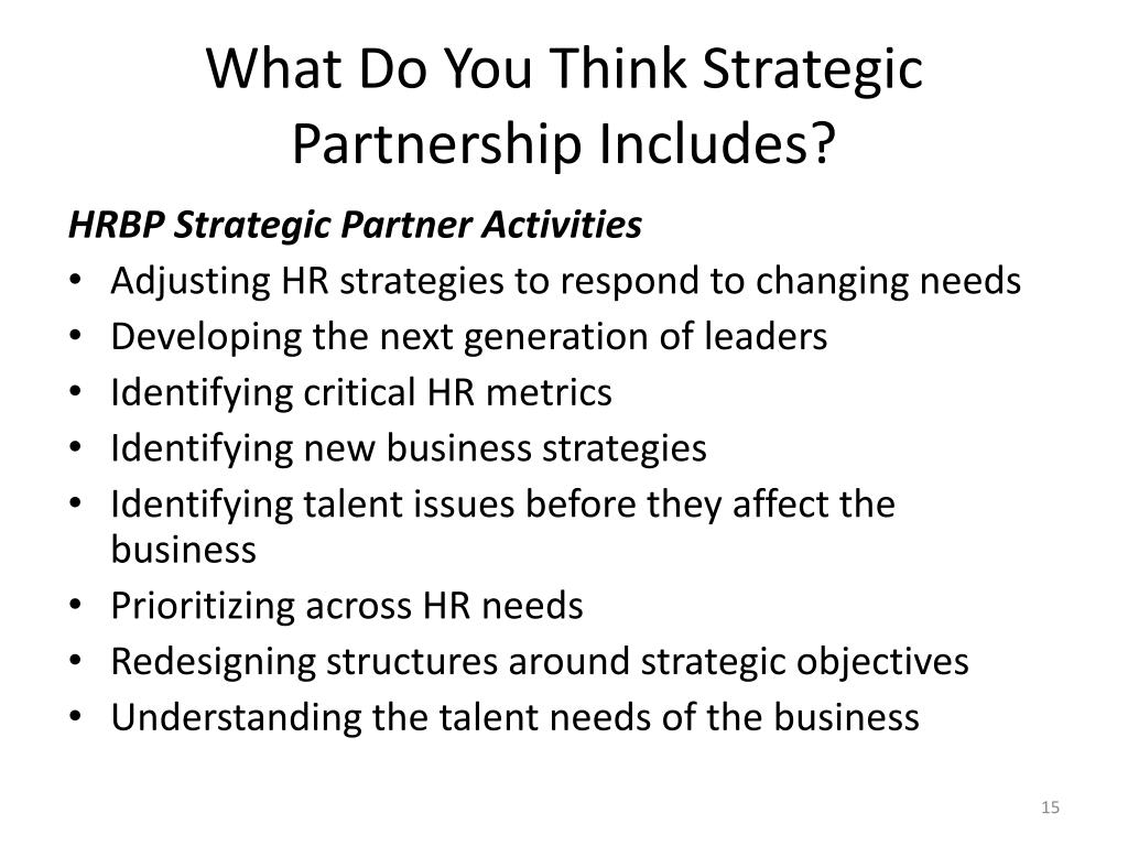 PPT - HR Business Partnership Workshop for Ernst & Young and Kuwait ...