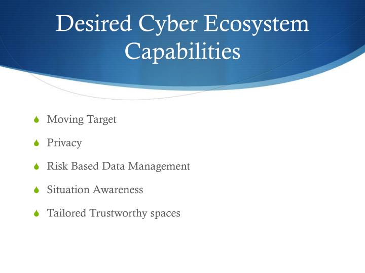 PPT - Cyber Ecosystem & Data Security PowerPoint Presentation - ID:1660464