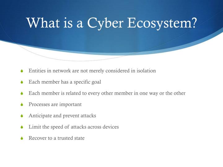 PPT - Cyber Ecosystem & Data Security PowerPoint Presentation - ID:1660464
