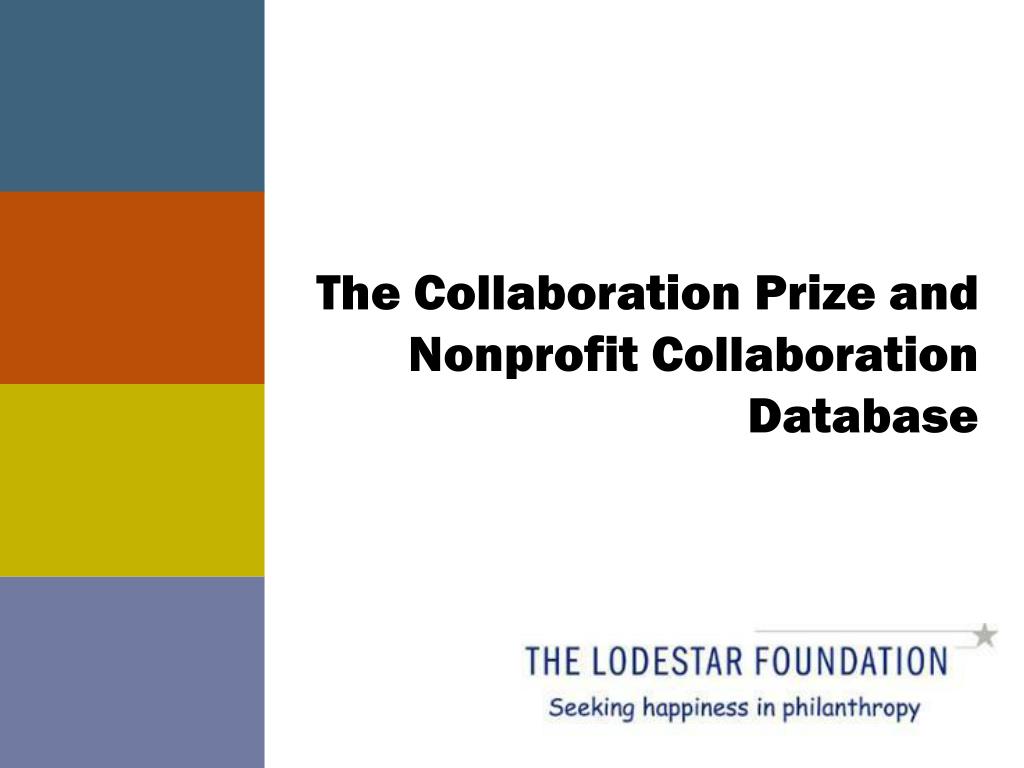 PPT - Maximizing Philanthropic Impact by Funding Nonprofit ...