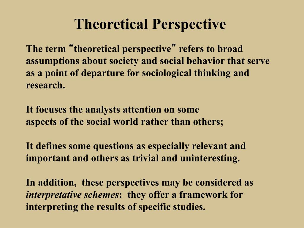 PPT - The Development of Theoretical Perspectives in Sociology ... PPT - The Development of Theoretical Perspectives in Sociology ...