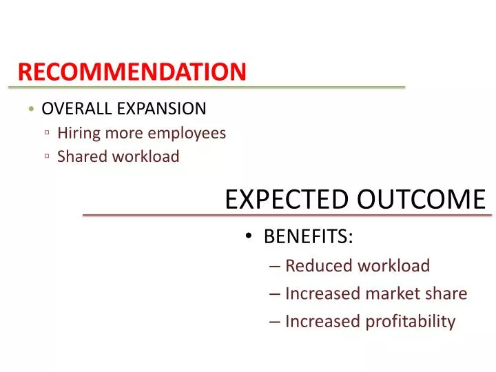 PPT - EXPECTED OUTCOME PowerPoint Presentation, free download - ID:1661342