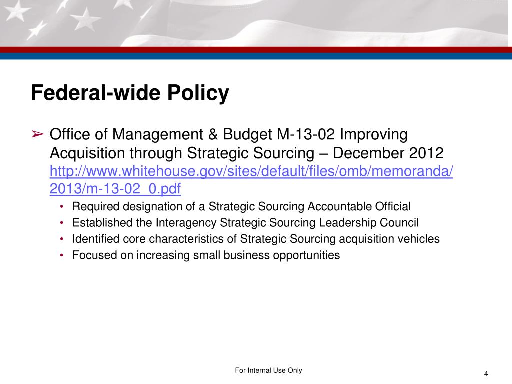 PPT - Federal Strategic Sourcing Initiative (FSSI) PowerPoint ...