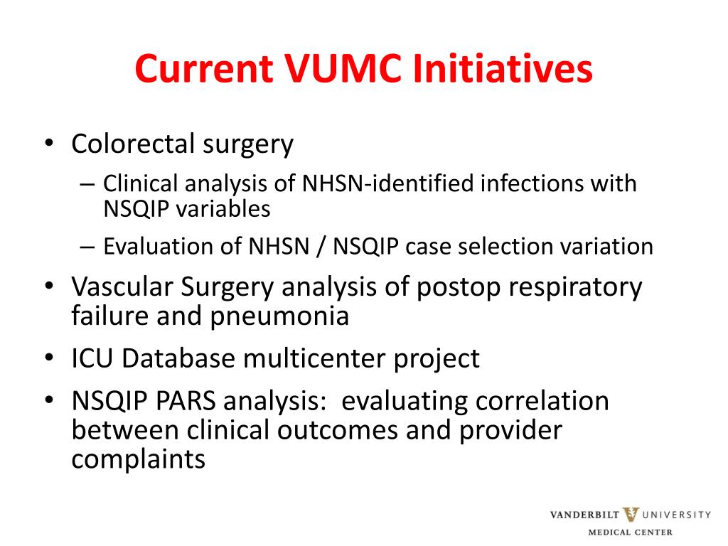 PPT - AMERICAN COLLEGE OF SURGEONS National Surgical Quality ...