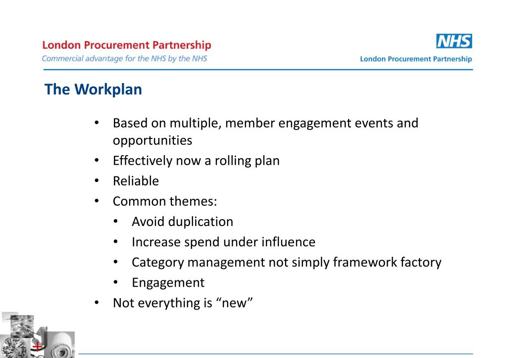 PPT - NHS London Procurement Partnership LPP Member Conference Mick ...