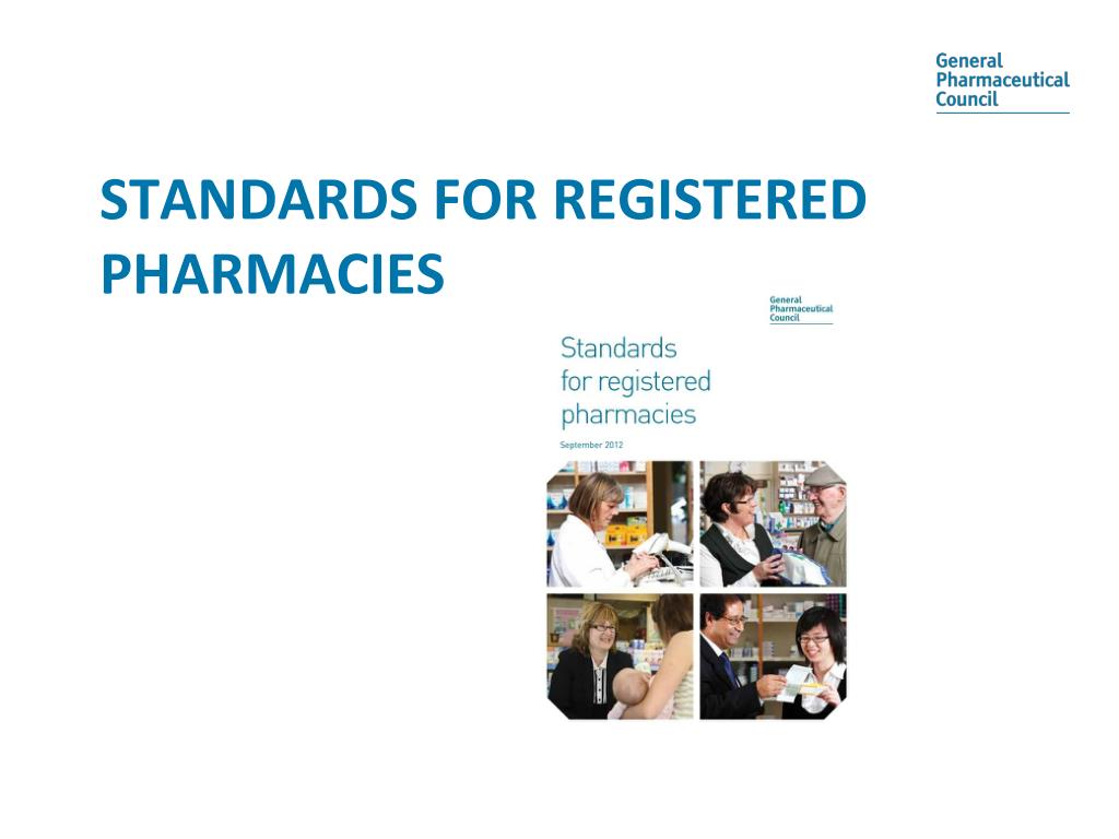 PPT - Modernising Pharmacy Regulation An inspector calls: A new ...