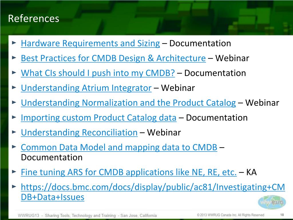PPT - Loading data into CMDB - Best practices for the entire process ... PPT - Loading data into CMDB - Best practices for the entire process ...