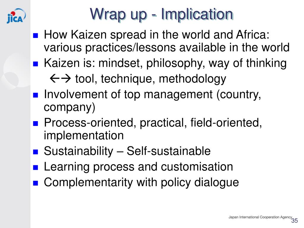 PPT - KAIZEN in Africa: towards Industrial Development JICA-ACET ...